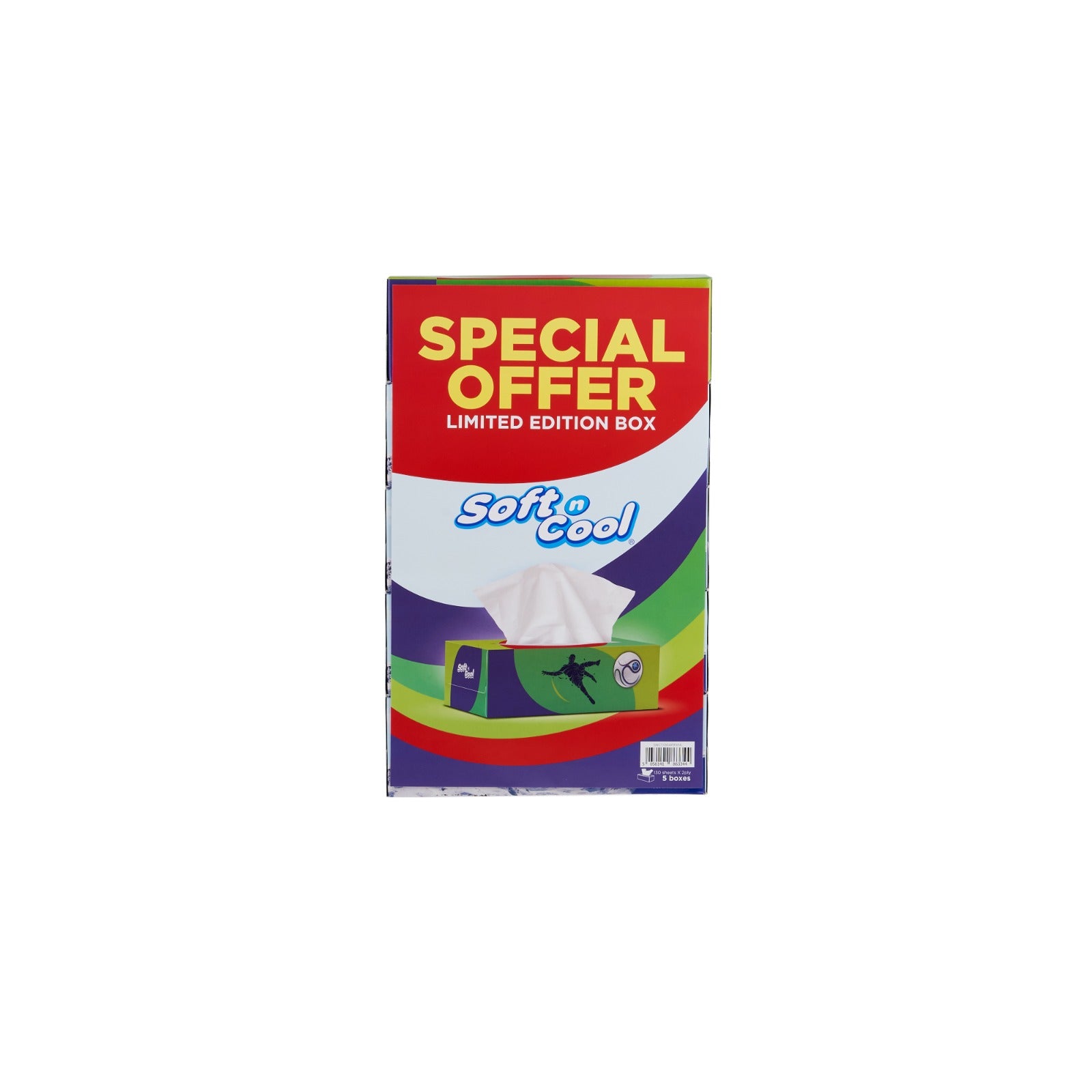 World Cup Edition Facial Tissues by Soft n Cool - 30 Boxes ...
