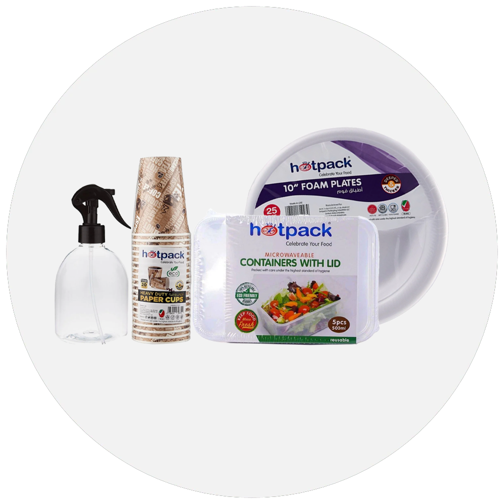 Disposable Food Packaging Supplier & Distributor in UAE | Hotpack Webs ...