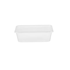 Clear Rectangle Microwavable Container - Shop online – hotpackwebstore.com