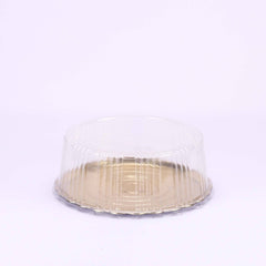 Gold Base Round Cake Container With Lid – hotpackwebstore.com