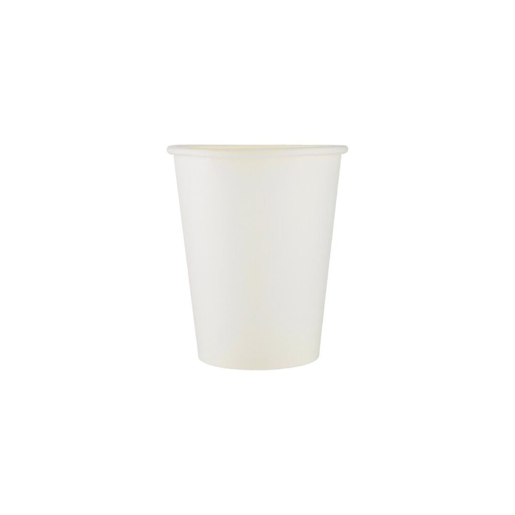 Heavy Duty White Single Wall Paper Cups – hotpackwebstore.com