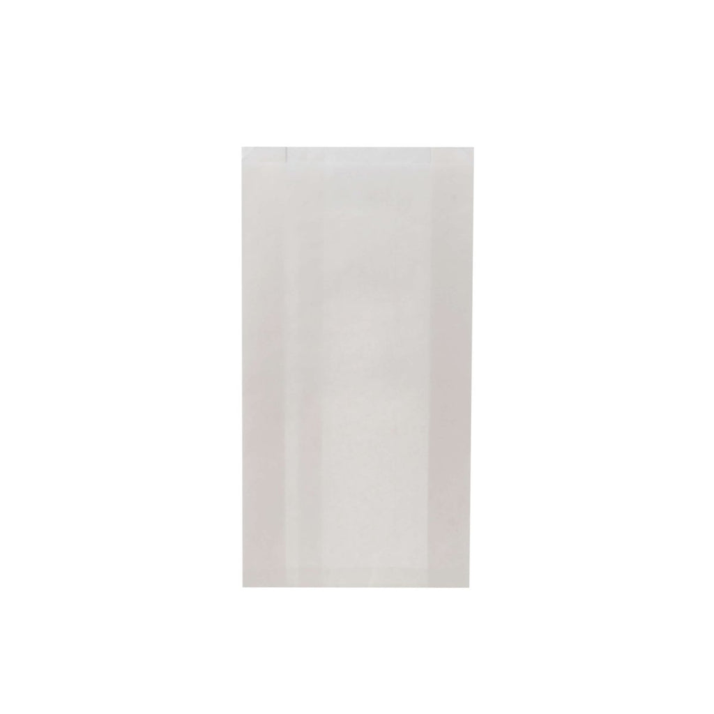 Pinch Flat Bottom Bags White Paper Bag - Shop now – hotpackwebstore.com