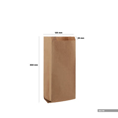 Pinch Bottom Kraft Paper Bags - Brown Paper Bag – hotpackwebstore.com