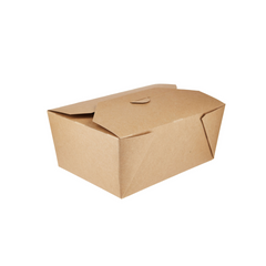 Kraft PE Takeaway Box – hotpackwebstore.com